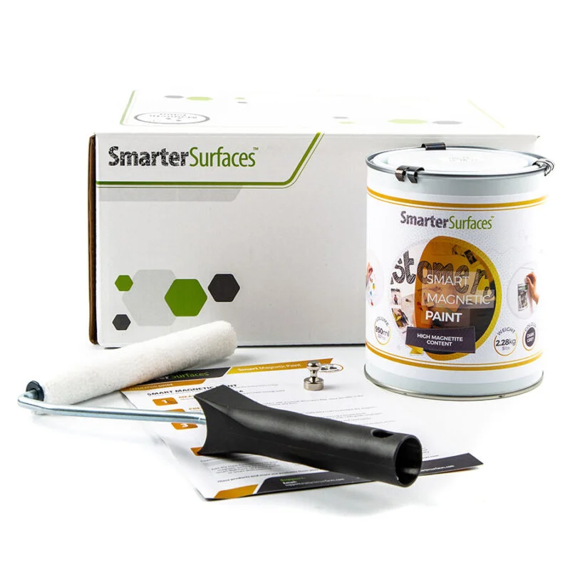 Magnetic Paint | Magnetic Wall Paint | Black Magnetic Paint